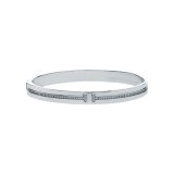 Серебряный браслет с фианитами SUNLIGHT: белое серебро 925 пробы ...
