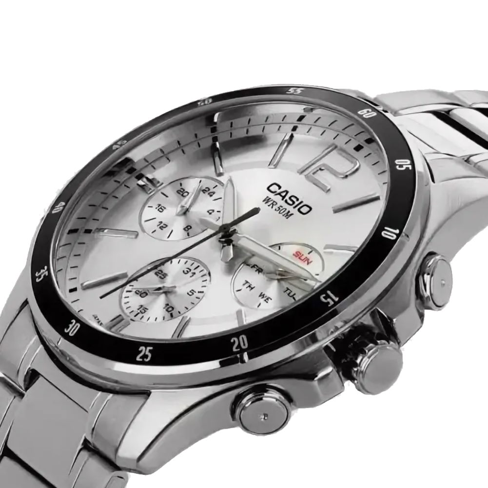 Часы мужские CASIO MTP-1374D-7A CASIO MTP-1374D-7A: латунь — купить в ...