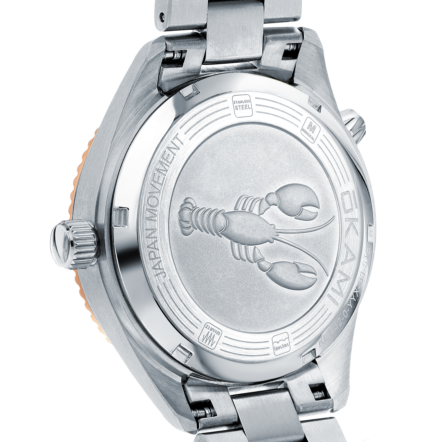 Часы женские OKAMI OKAMI KL1-37-0-YZX-B3-UWU: сталь — купить в интернет ...