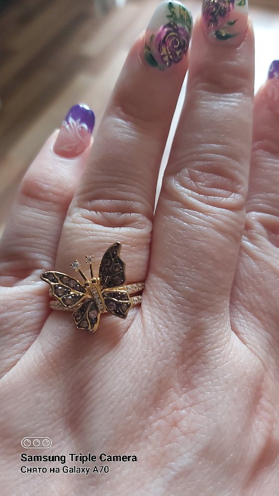 Серебряные серьги с фианитами SUNLIGHT: жёлтое серебро 925 пробы ...