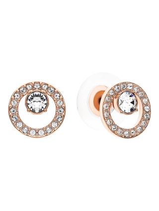 Стальные серьги в подарочной упаковке с кристаллами Swarovski SWAROVSKI ...